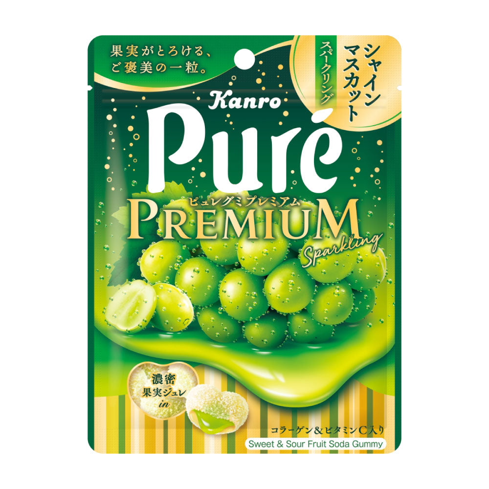 ピュレグミプレミアムシャインマスカットスパークリング – Kanro POCKeT